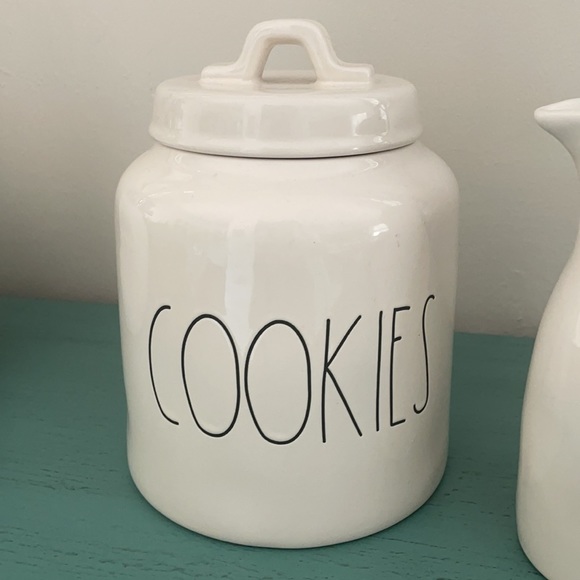 Rae Dunn | Kitchen | Rae Dunn Cookies Canister And Milk Carafe | Poshmark